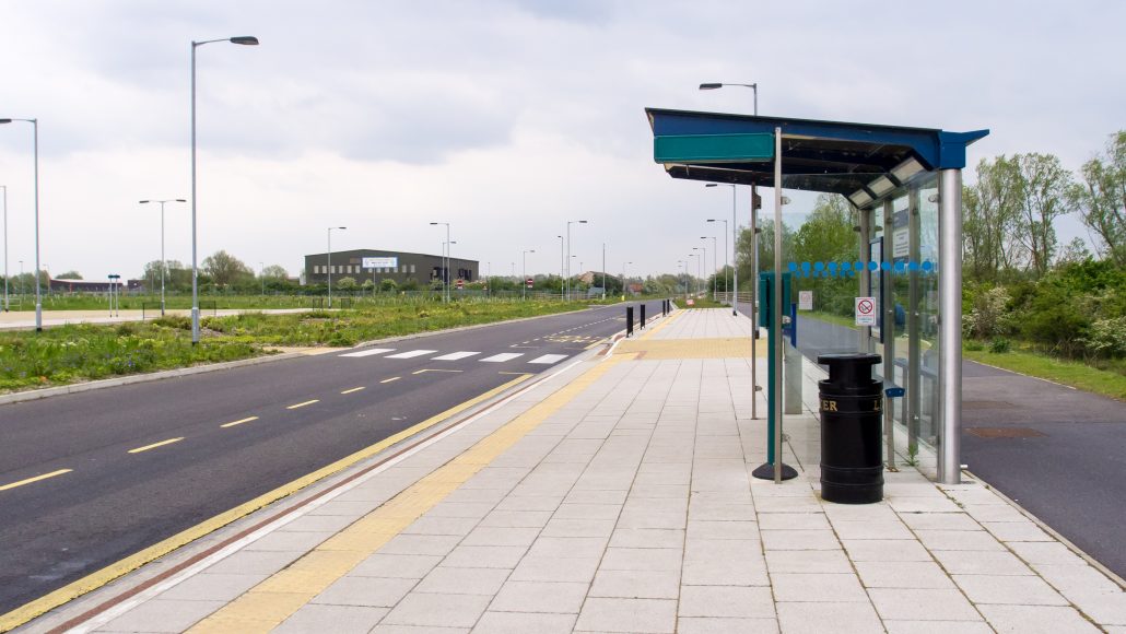 The bus stop - AlphieSpeaks